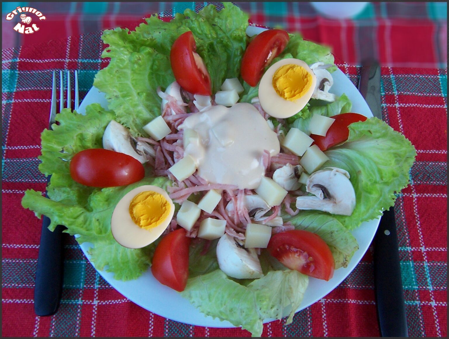 Salade de concombre au yaourt et à l'aneth - Grignot-Nat
