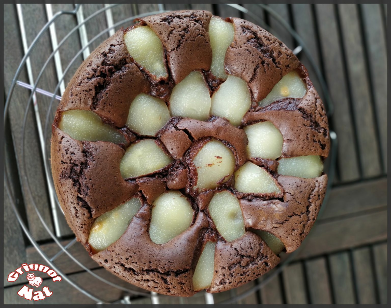 Carrés moelleux au chocolat et fruits rouges - Grignot-Nat