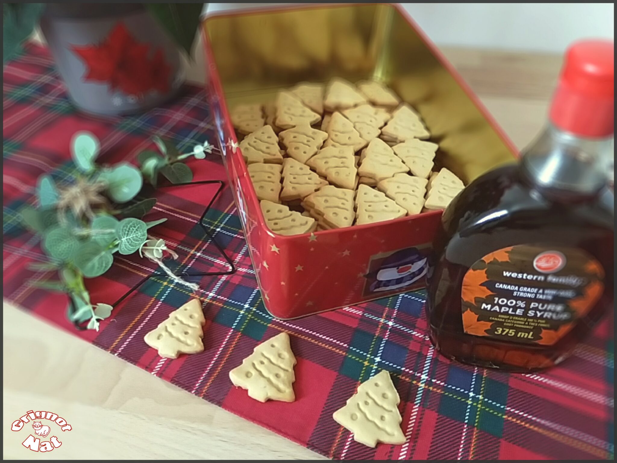 Biscuits au sirop d'érable - Grignot-Nat
