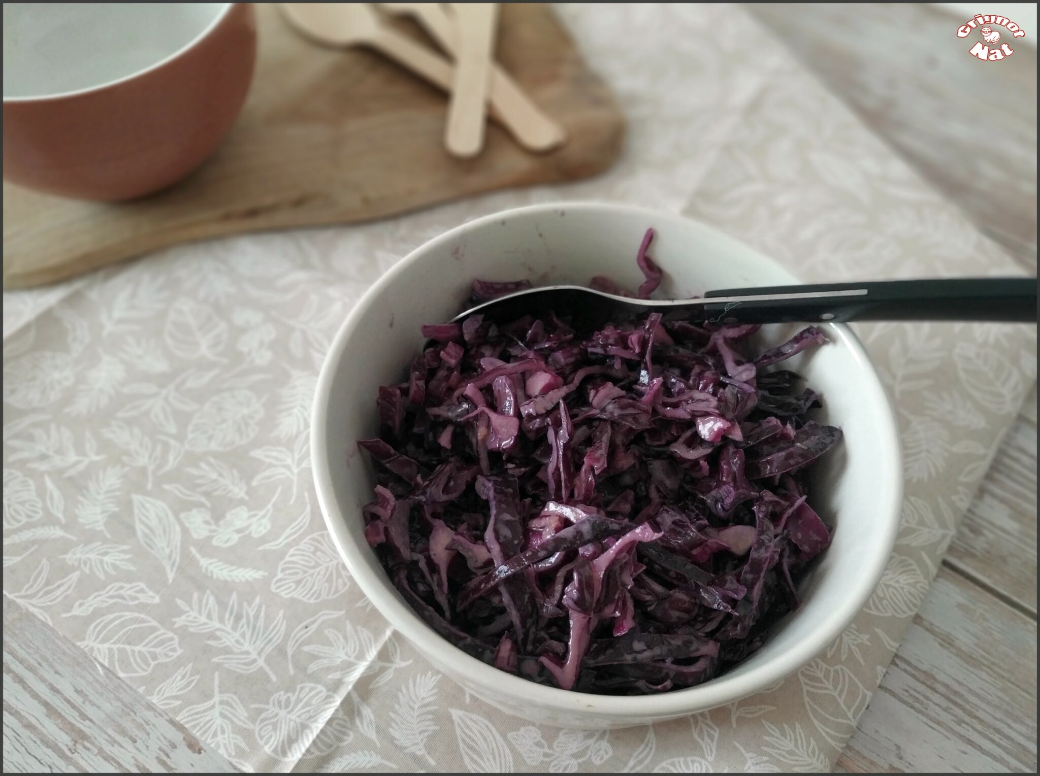 Salade de chou rouge - Grignot-Nat