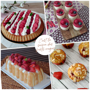 gâteau aux fruits rouges et chantilly - Grignot-Nat